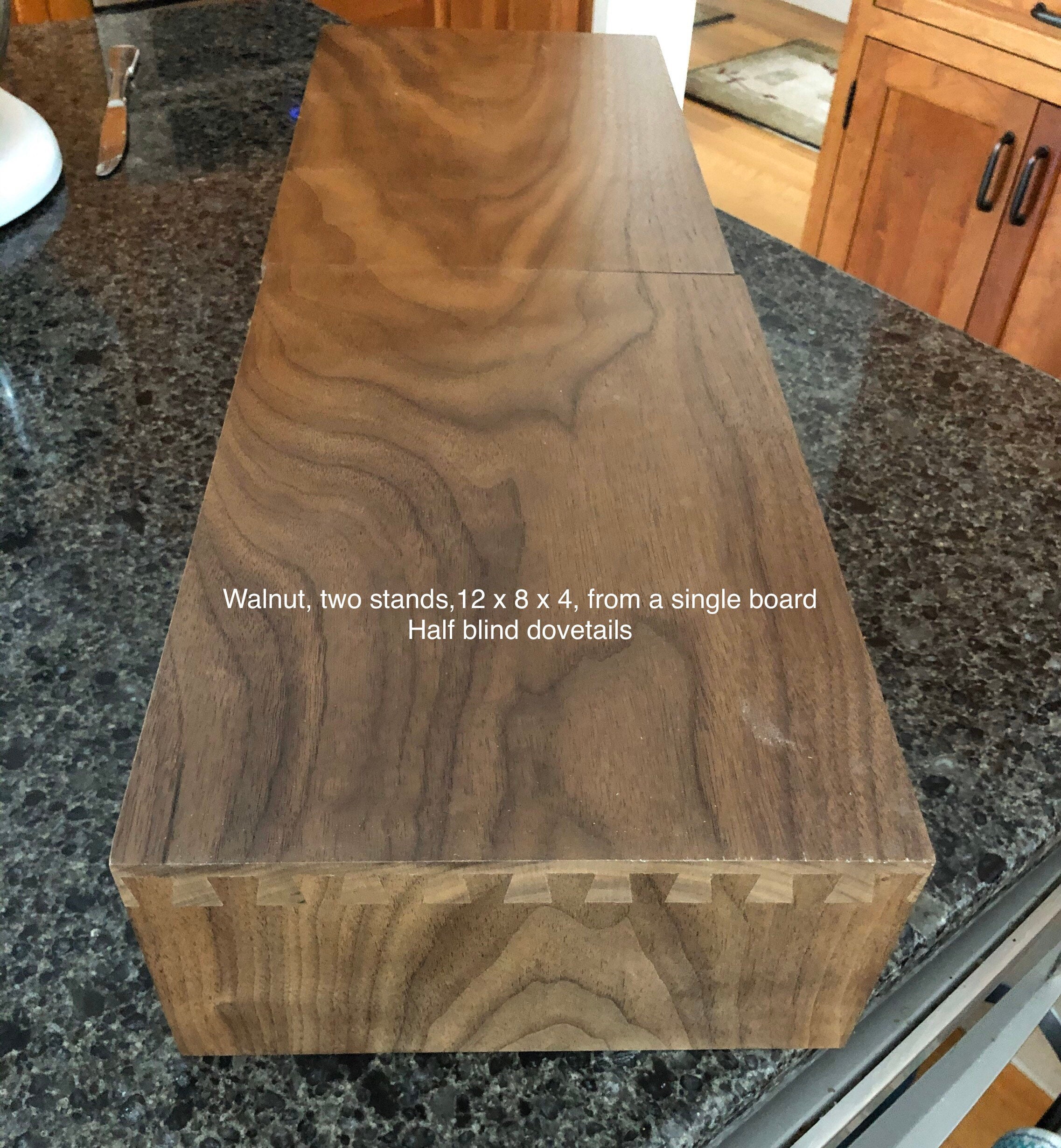 Black Walnut Stand - Etsy