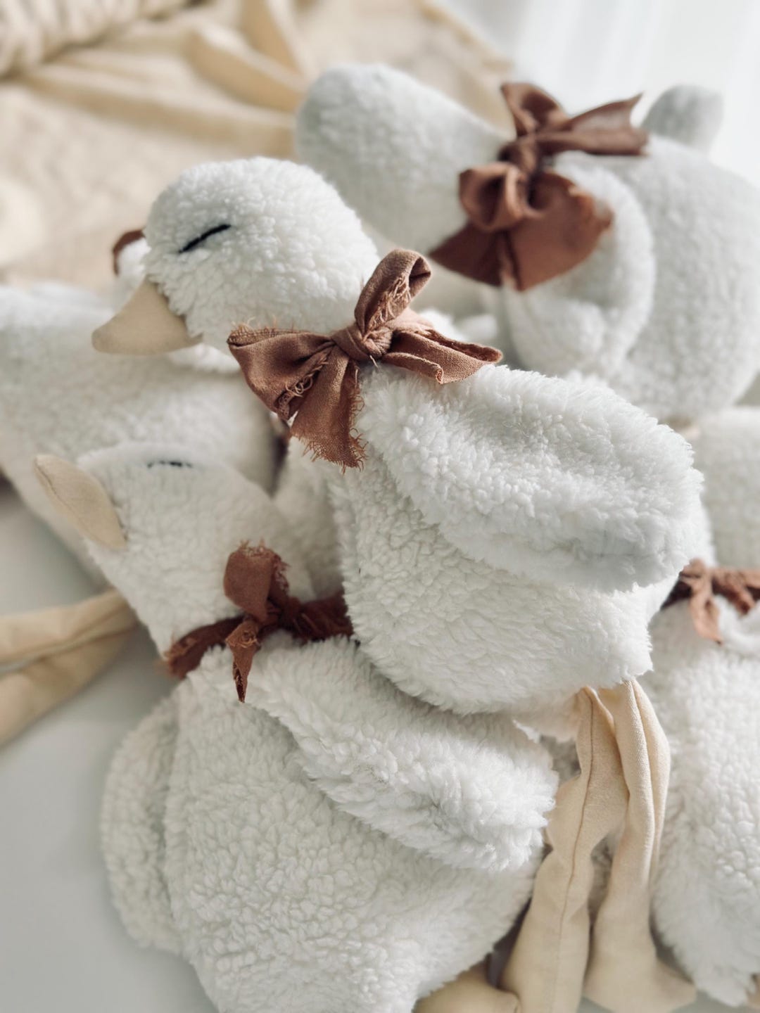 Kids Baby Sleeping Buddy Lenny Duck - Soft Plush Toy for Comfort - Etsy