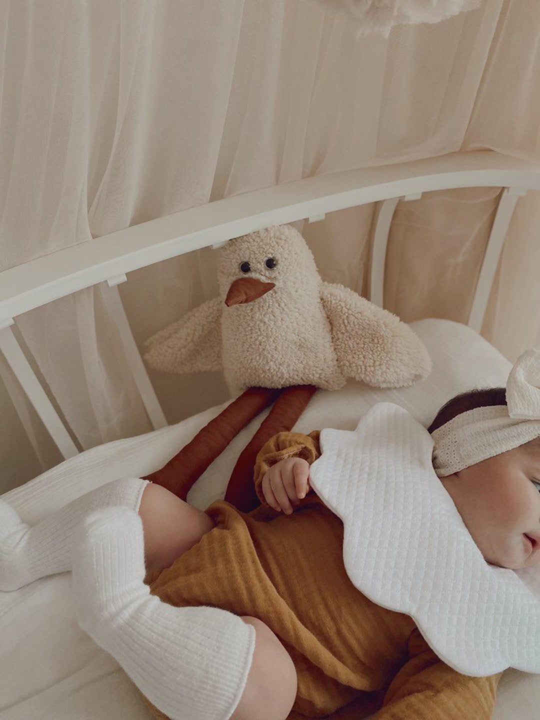 Baby Sleeping Companion Duffy Plush Toy for Comfort & Security, Soft ...