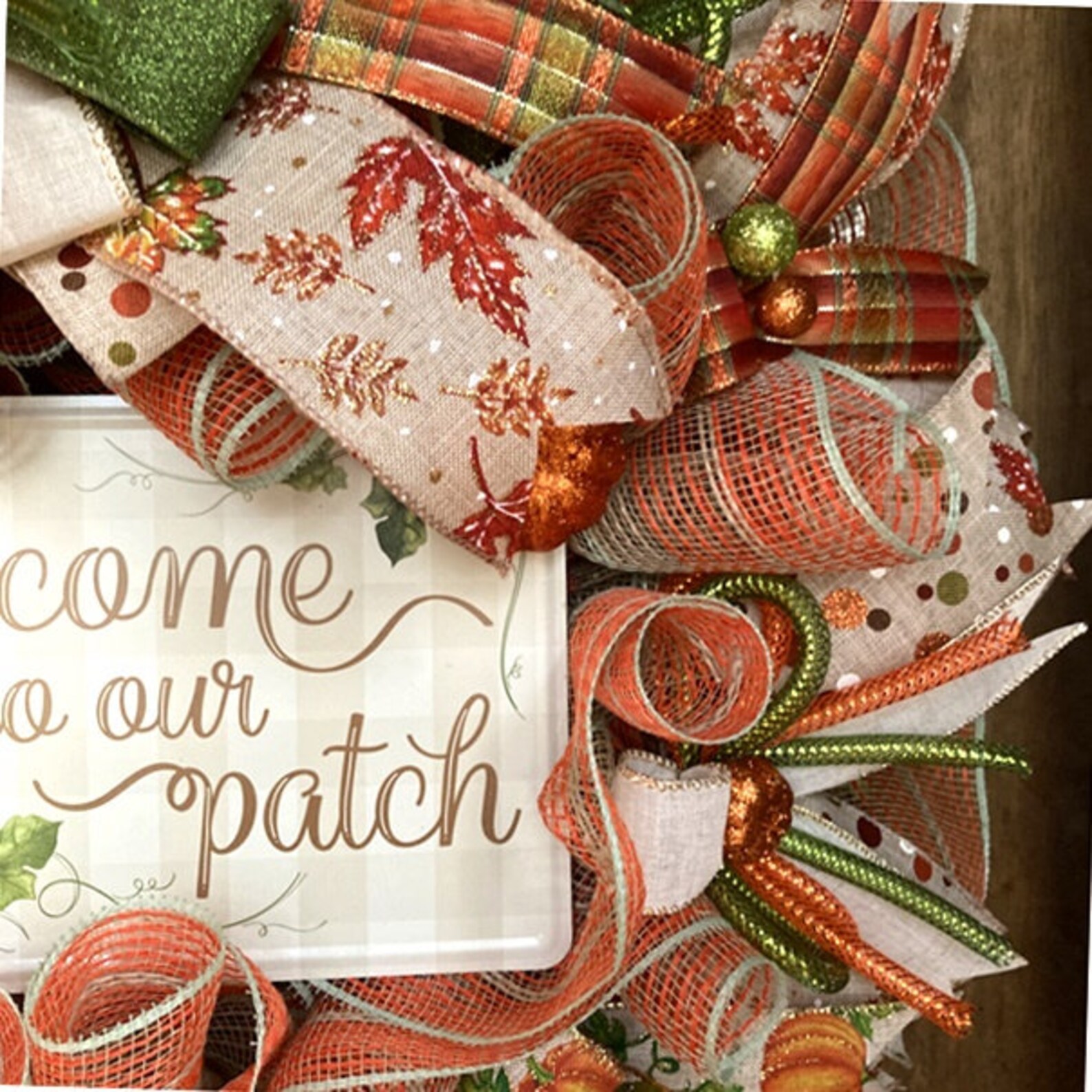 Fall Wreath, Fall Welcome Wreath, Front Door Wreath, Fall Decor ...