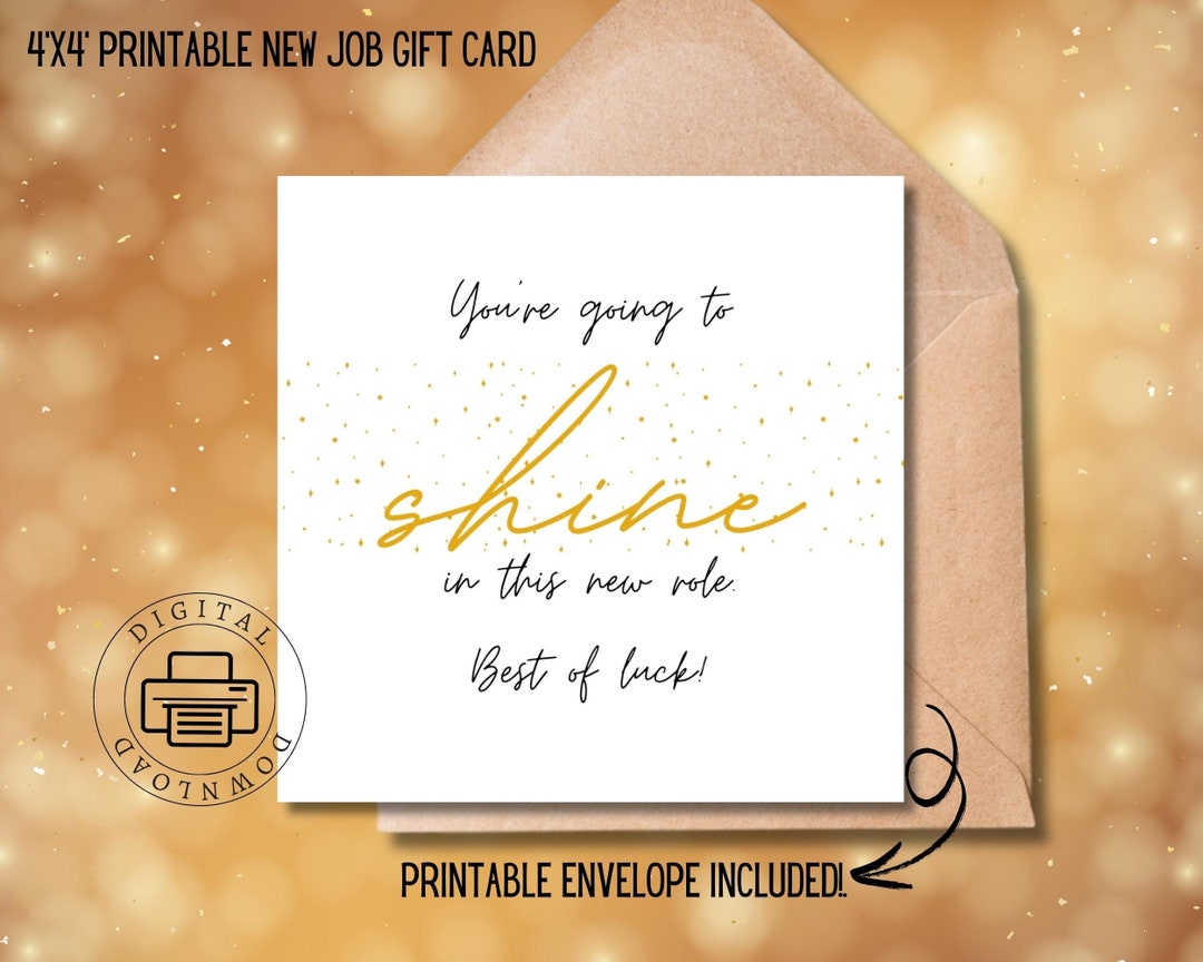 New Job Celebration Digital Card, Congrats on Your New Job, Digital ...