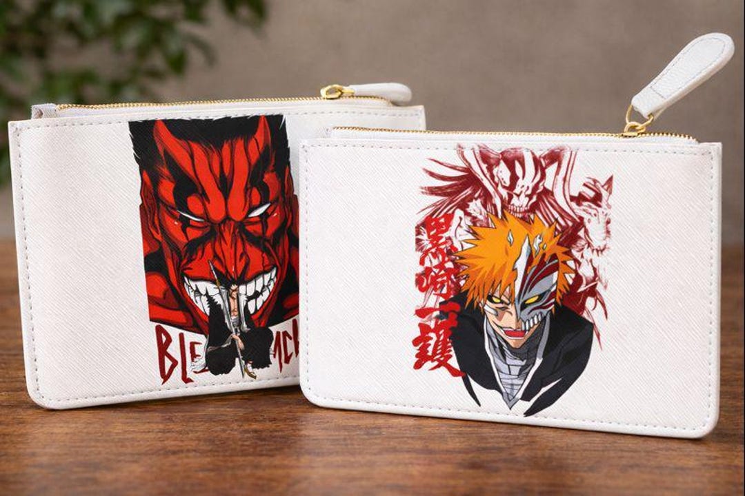 Anime Demon Zipper Pouch – Manga Style Clutch Bag - Etsy
