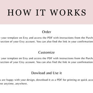 Sorority Resume Template, Rush Resume, Cover Letter (digital Download ...