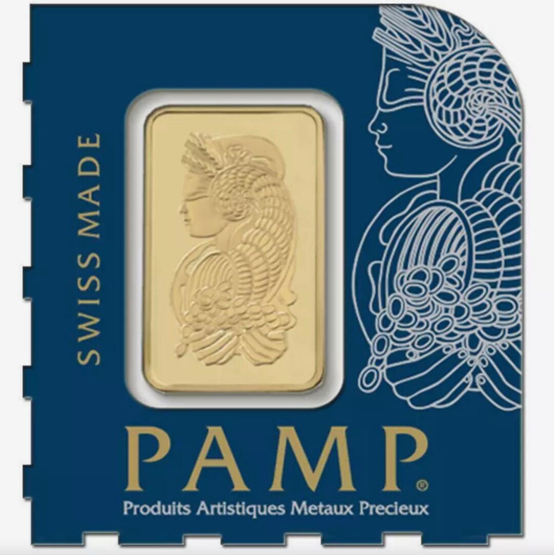 PAMP 1 Gram Gold ~ Pamp Lady Fortuna Fine Gold Bars / 1 Bar, Breakable ...
