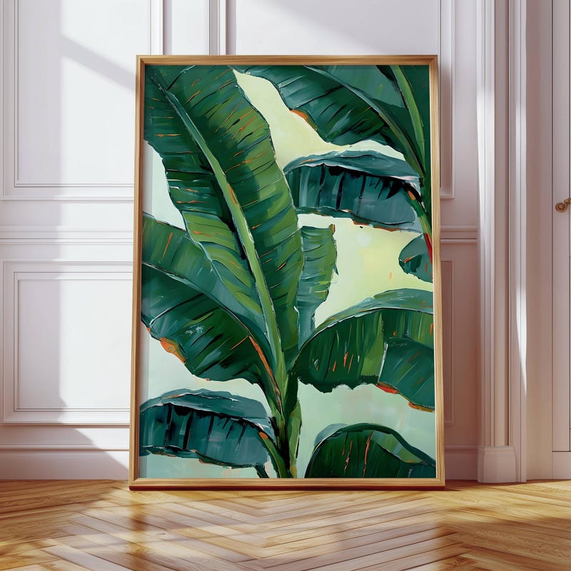 Digital Banana Poster - Etsy