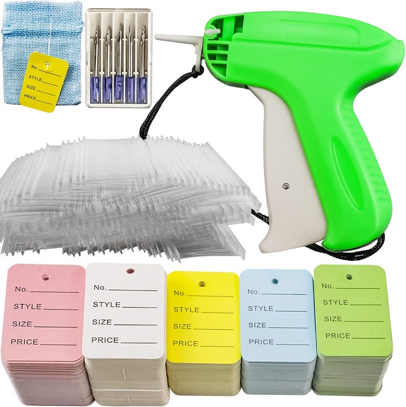 5506 Pcs Clothing Tag Machine Kit, Label Applicator Dressmaker Labels ...