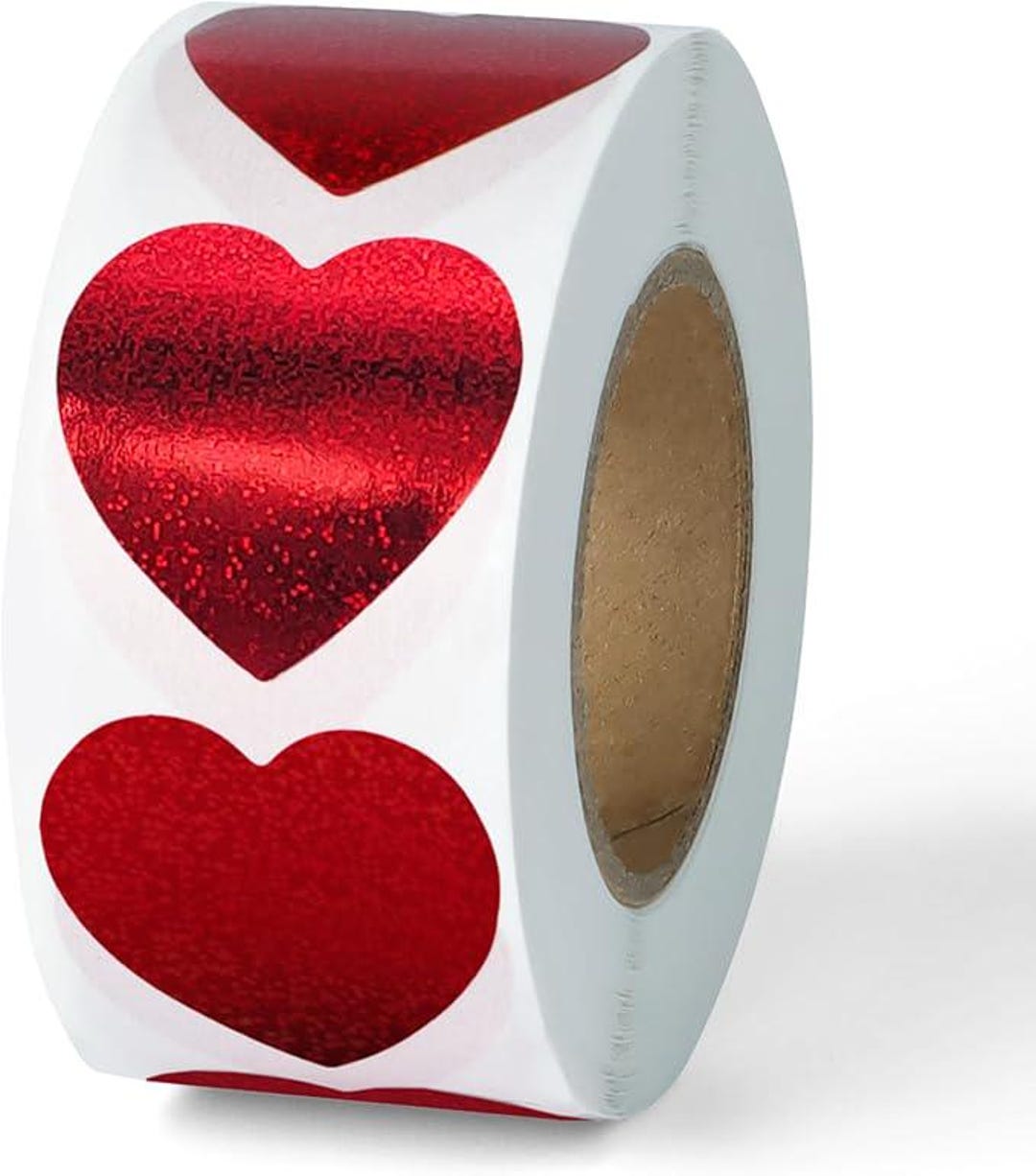 Heart Stickers, Heart Stickers for Kids, 500pcs 1.5" Red Heart Stickers ...