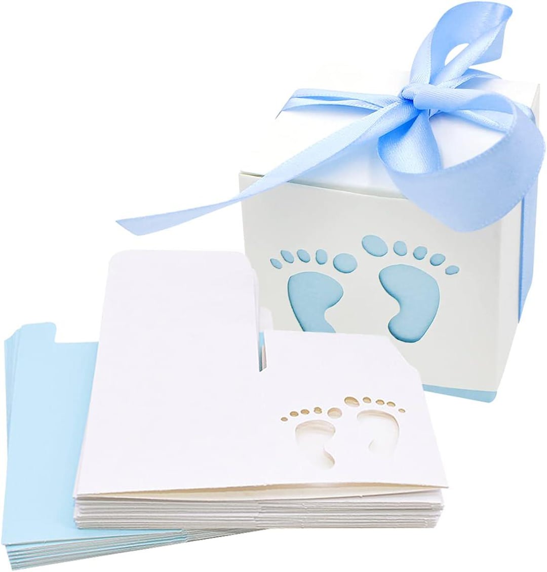 Its a Boy Baby Shower Party Favor Boxes With Ribbons (blue, 50 Pack) - Etsy