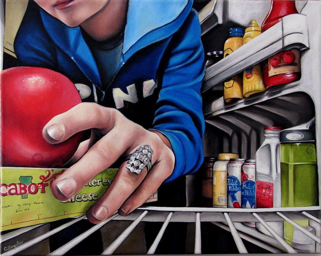 Snacks Oil Painting Reproduction Food Art 8x10 Print - Etsy