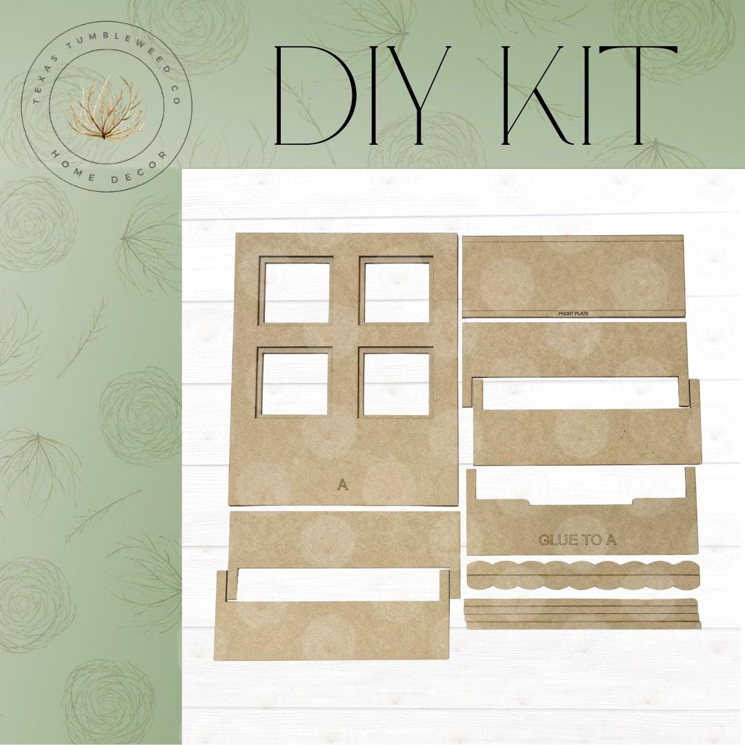 DIY Decorative Window Box Shelf Sitter Interchangeable Base | DIY ...