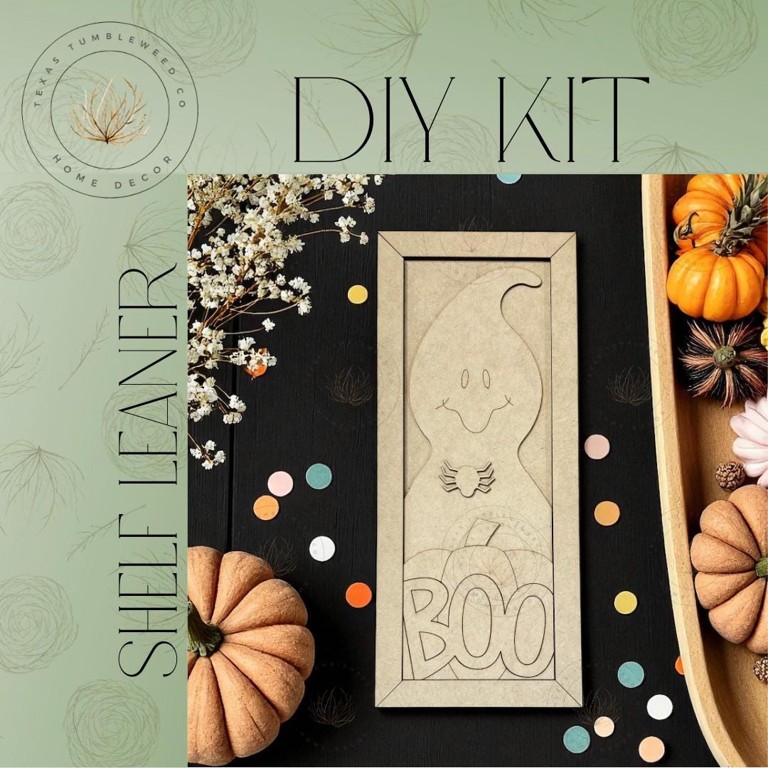 DIY | Boo Ghost Wooden Signs | DIY Halloween Wood Sign | Fall ...