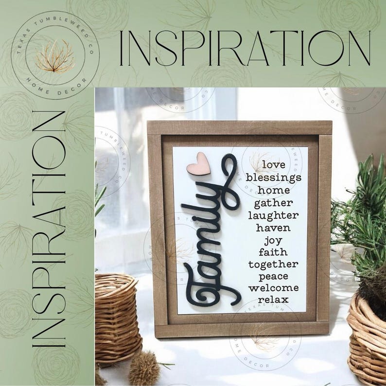 DIY | Interchangeable Farmhouse Frame | DIY Wood Framed Sign ...