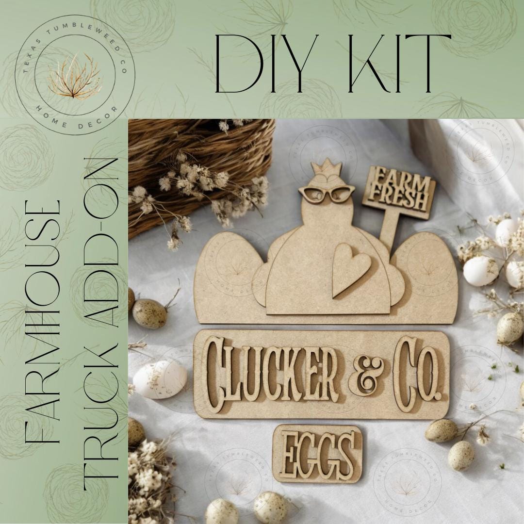 DIY | Add-on for Interchangeable Farmhouse Truck Base | Clucker & Co ...