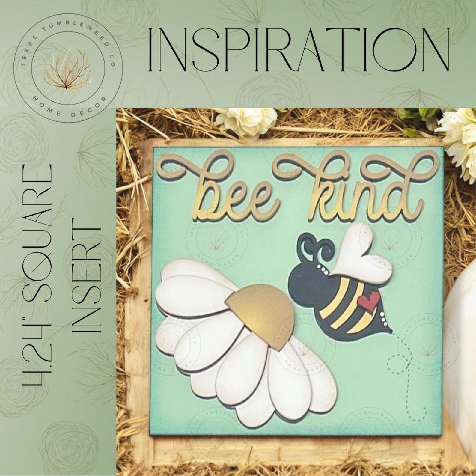 DIY Mini Honey Bees Tiered Tray Set | Honey Bees Set | DIY Spring ...