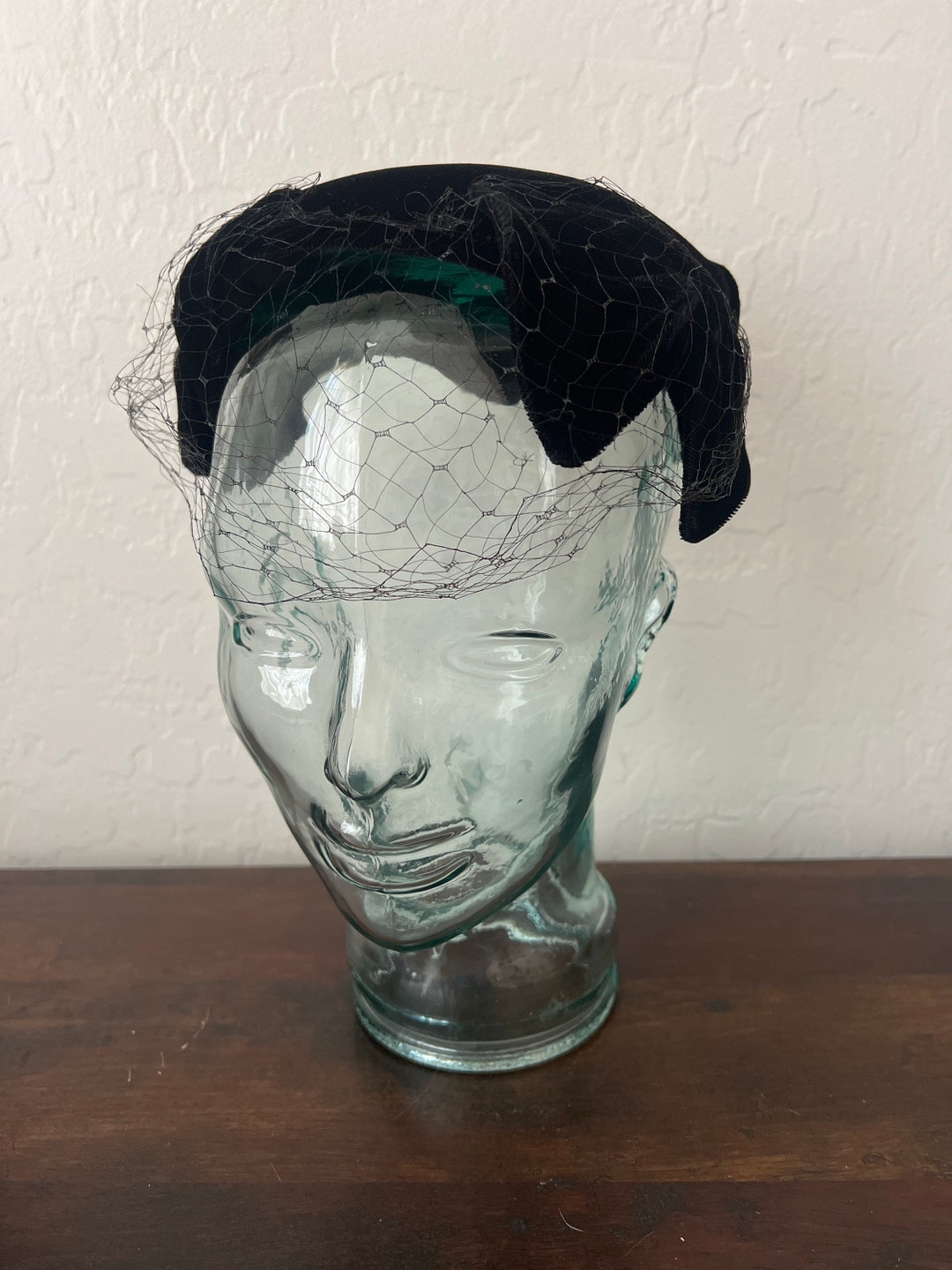 Vintage Union Made Black Fascinator Hat - Etsy