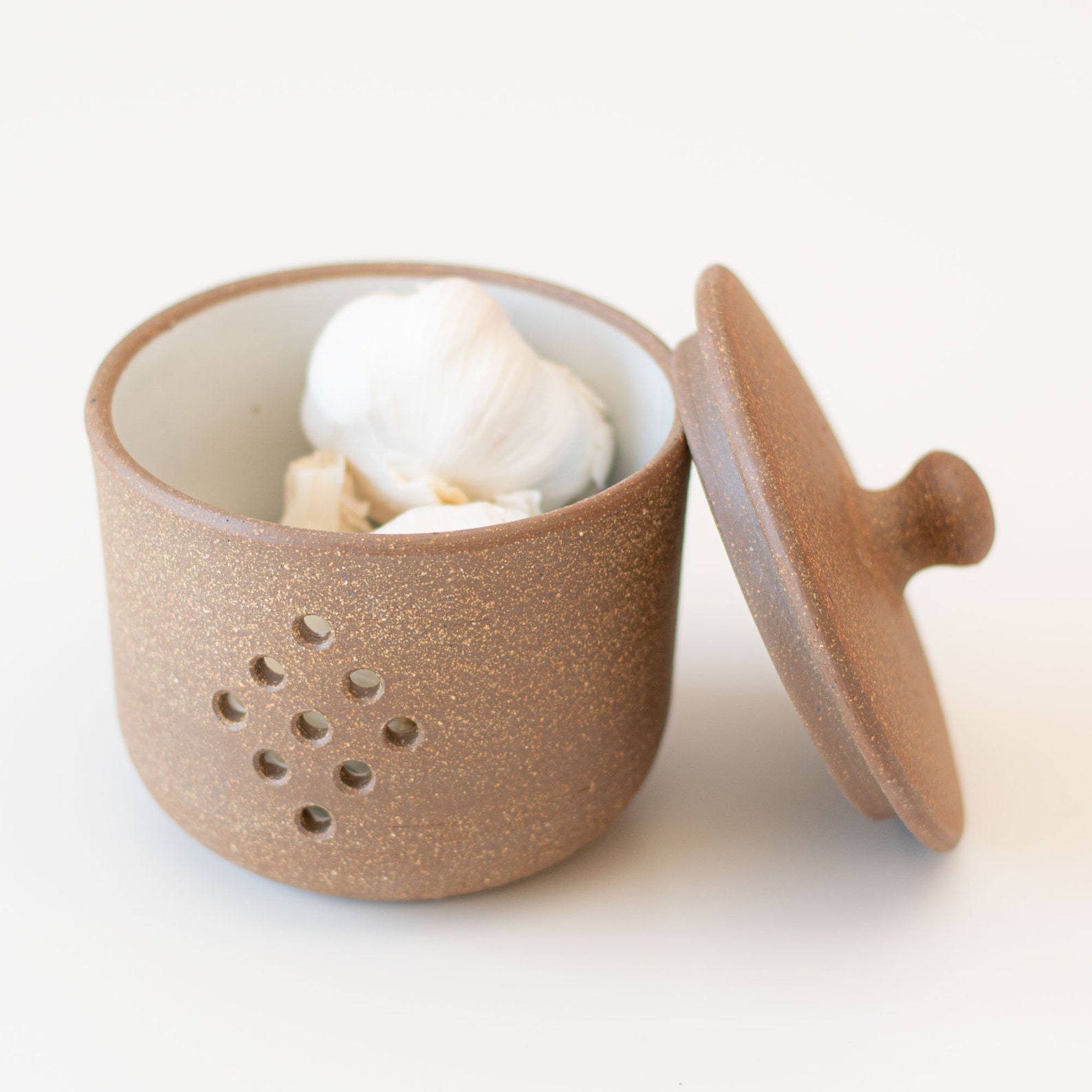 Ceramic Garlic Keeper Garlic Jar - Etsy