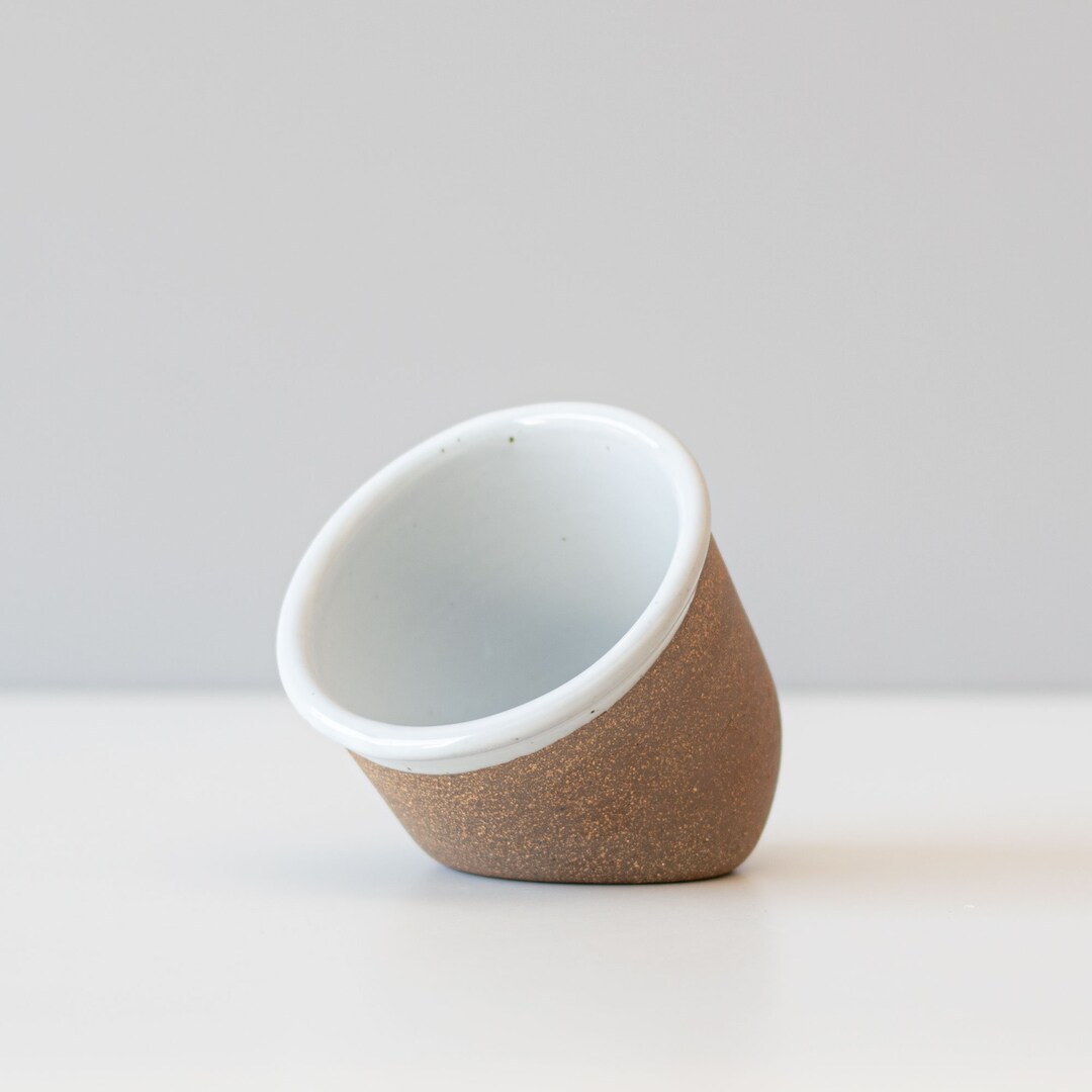 Salt Cellar - White Ceramic Salt Pig - Etsy