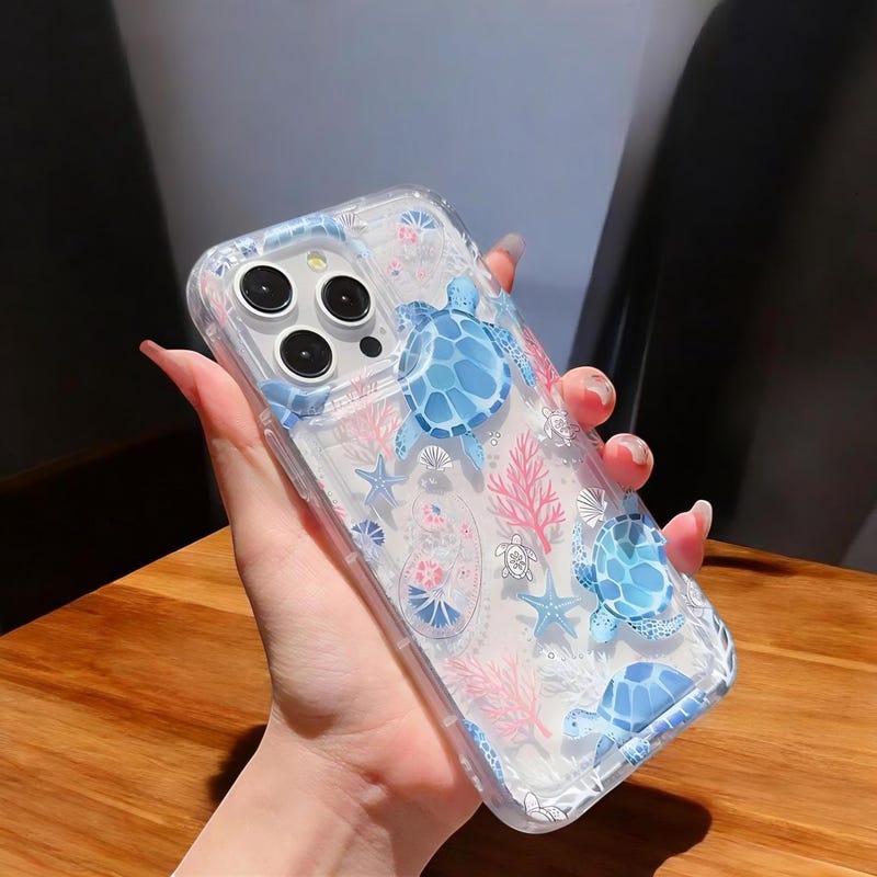 Turtle Phone Case - Etsy