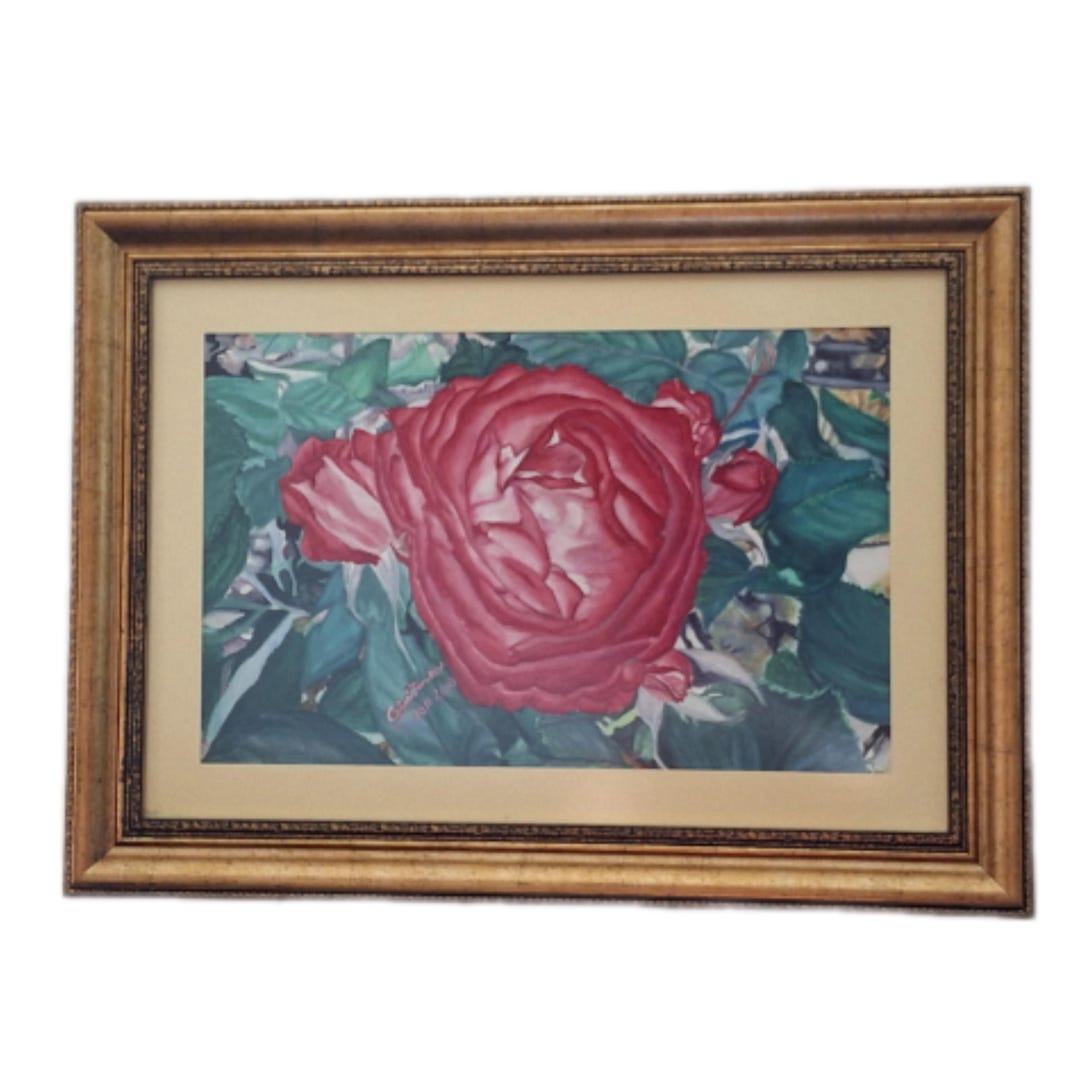 One Rose, One Life Watercolor - Etsy