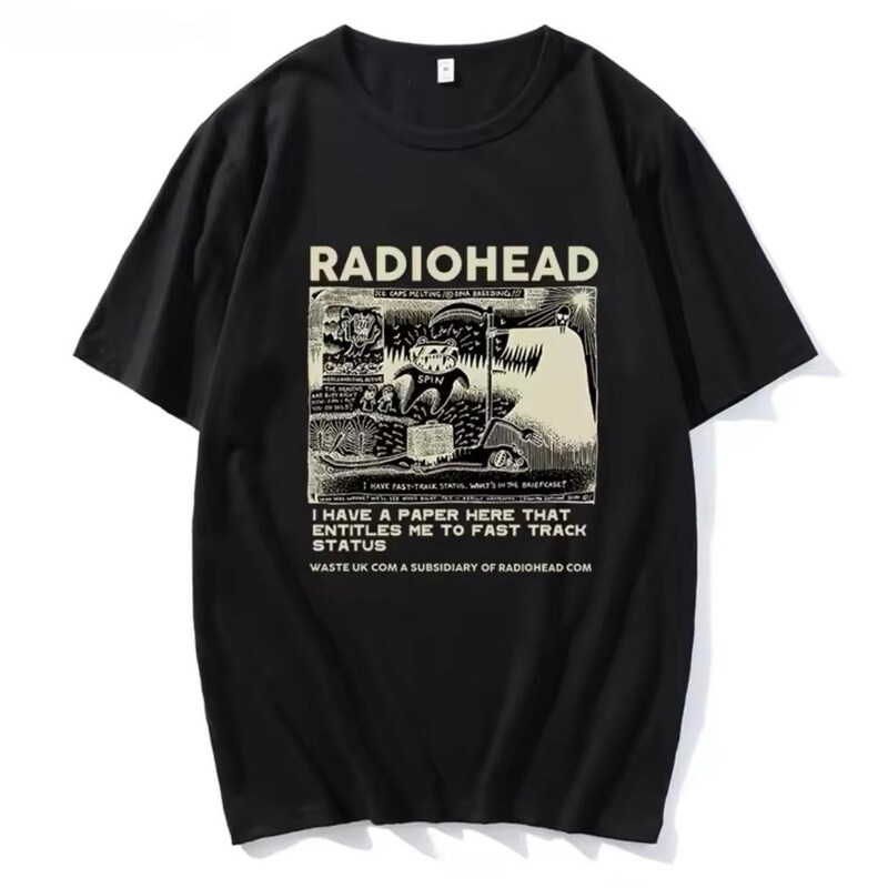 Radiohead T Shirt - Etsy