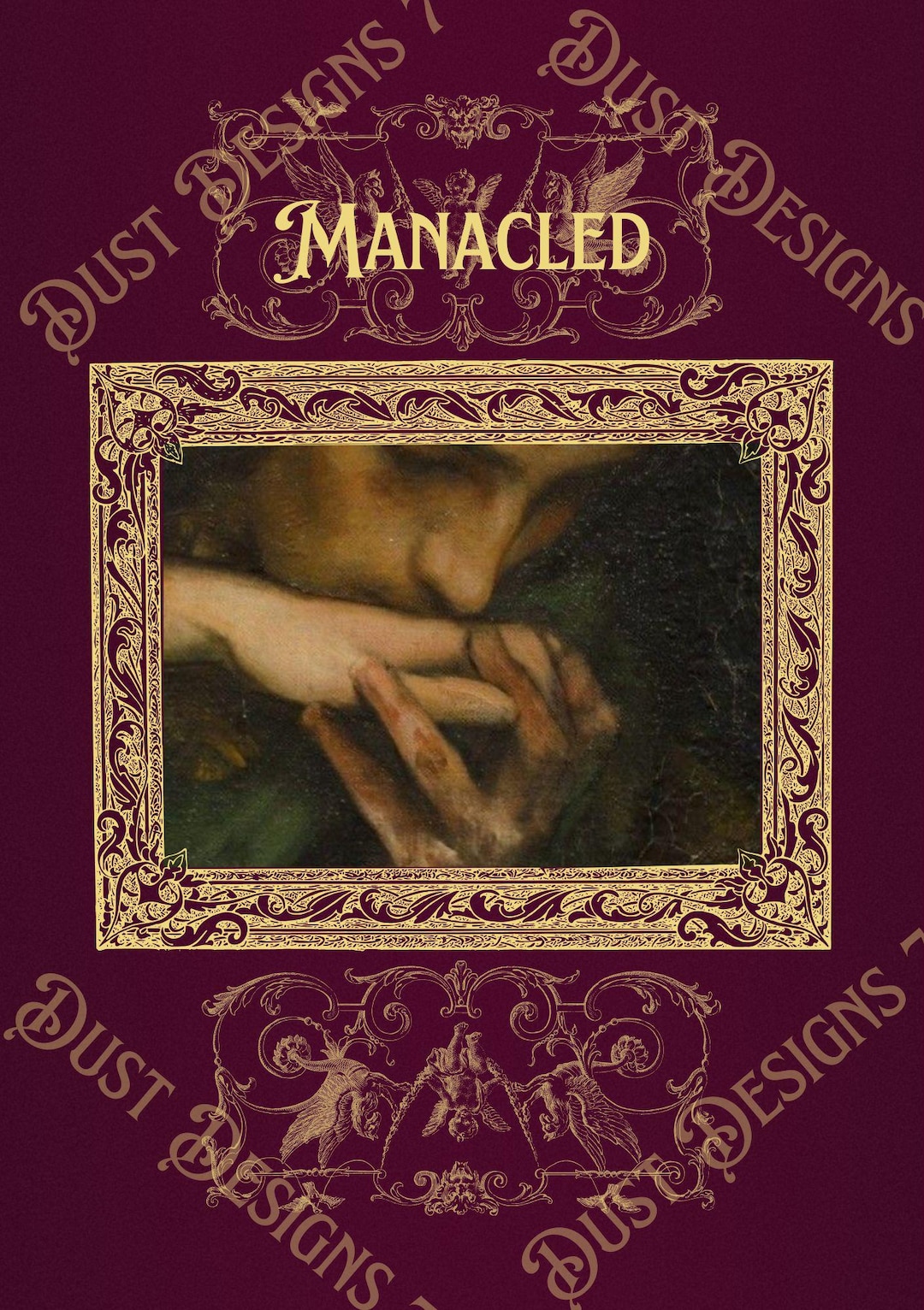 Manacled Frame Version Book Cover - Etsy