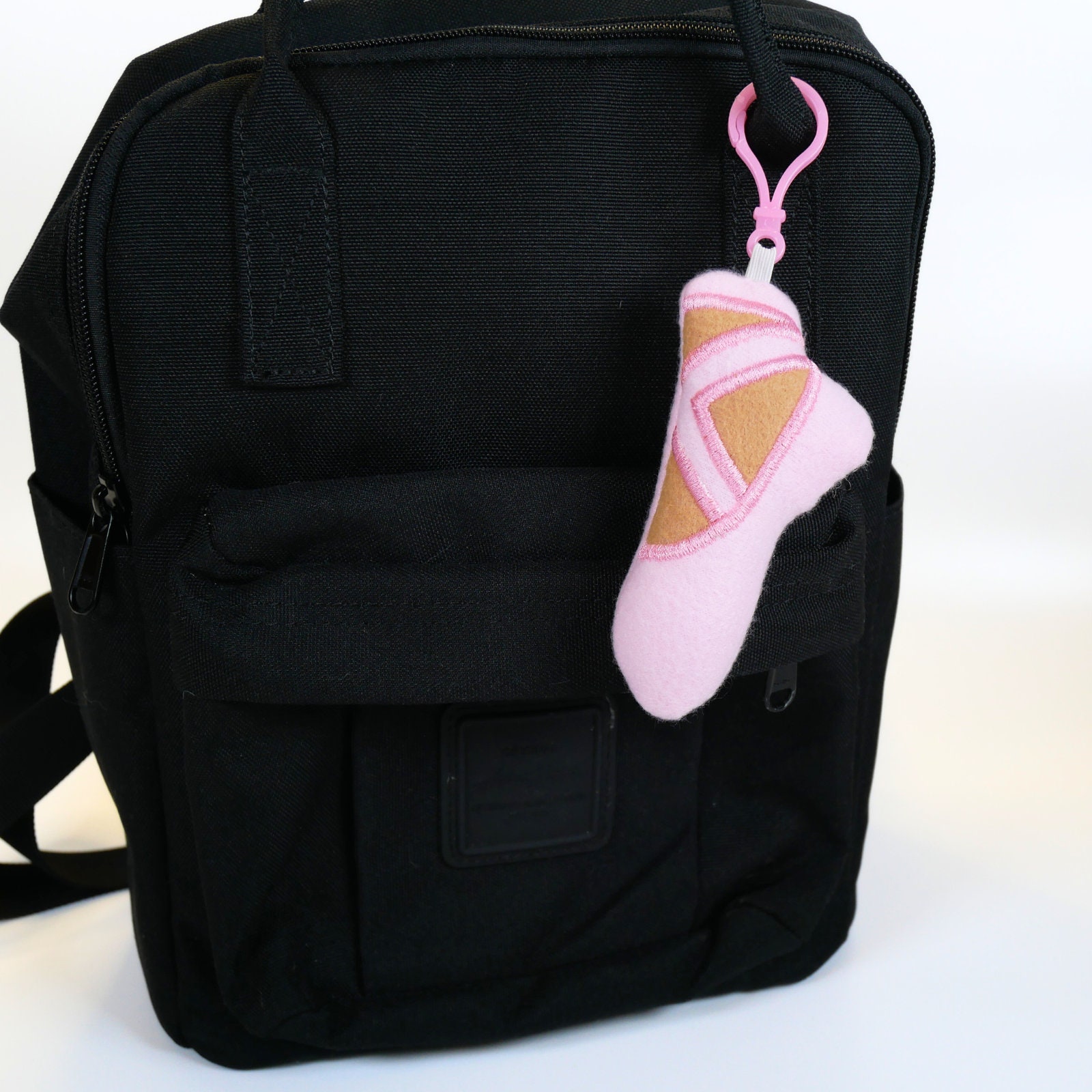 Ballet Slipper Keychain. Ballerina Keychain. Plush Keychain. Handmade ...