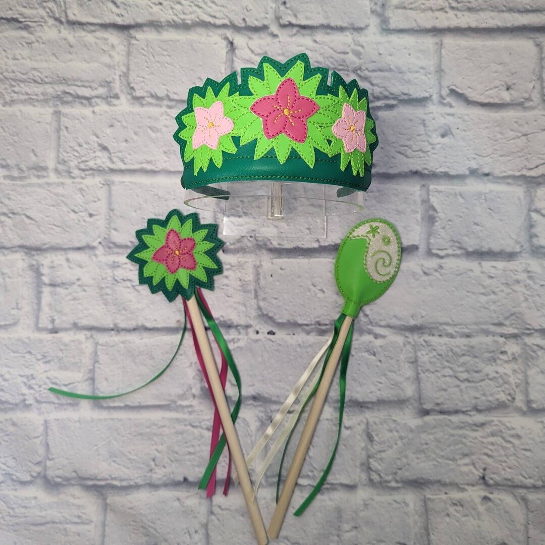 Island Princess Crown. Hawaiian Crown. Princess Crown. Flower - Etsy