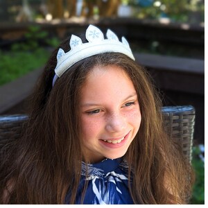 Snowflake Crown. Snow Queen Crown. Snowflake Wand. Ice Queen Crown ...