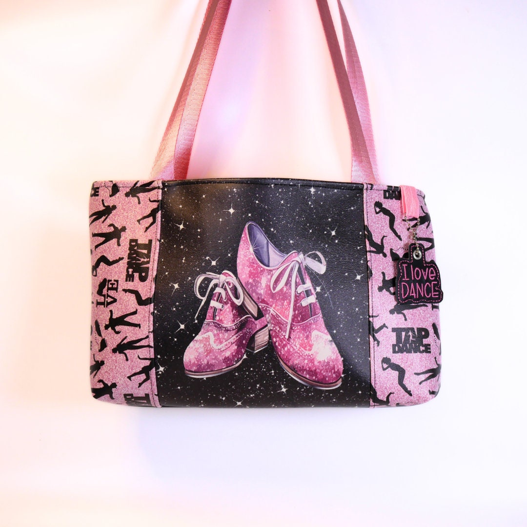 Tap Shoes Bag. Dance Bag. Musical Theater Gift. Dancer Gift. Recital ...