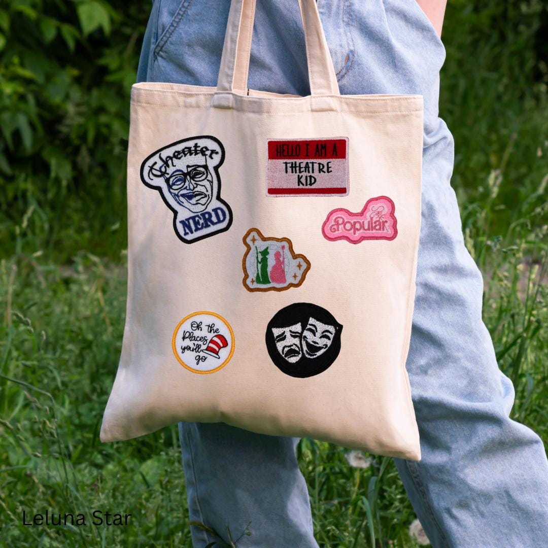 Musical Theater Patches. Embroidered Patch. Iron on Patch. Sew on Patch ...