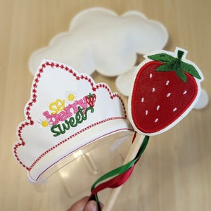 Strawberry Crown. Strawberry Wand. Strawberry Party. Berry Sweet Party ...