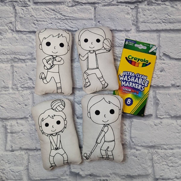 Doll Coloring - Etsy