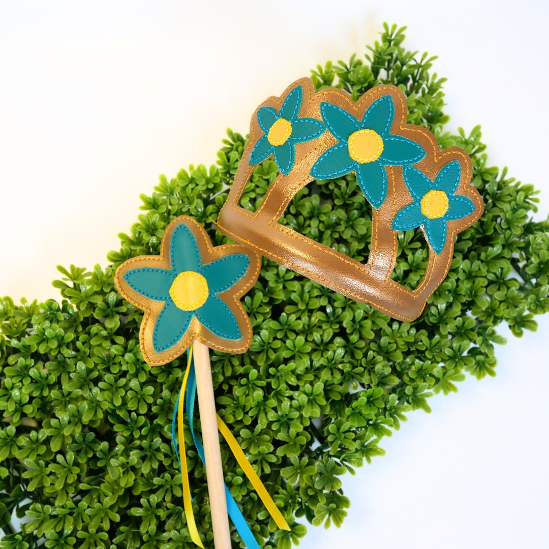 Fancy Girl Crown. Flower Crown. Costume Accessories. Pretend Play ...