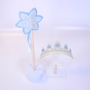 Snowflake Crown. Snow Queen Crown. Snowflake Wand. Ice Queen Crown ...