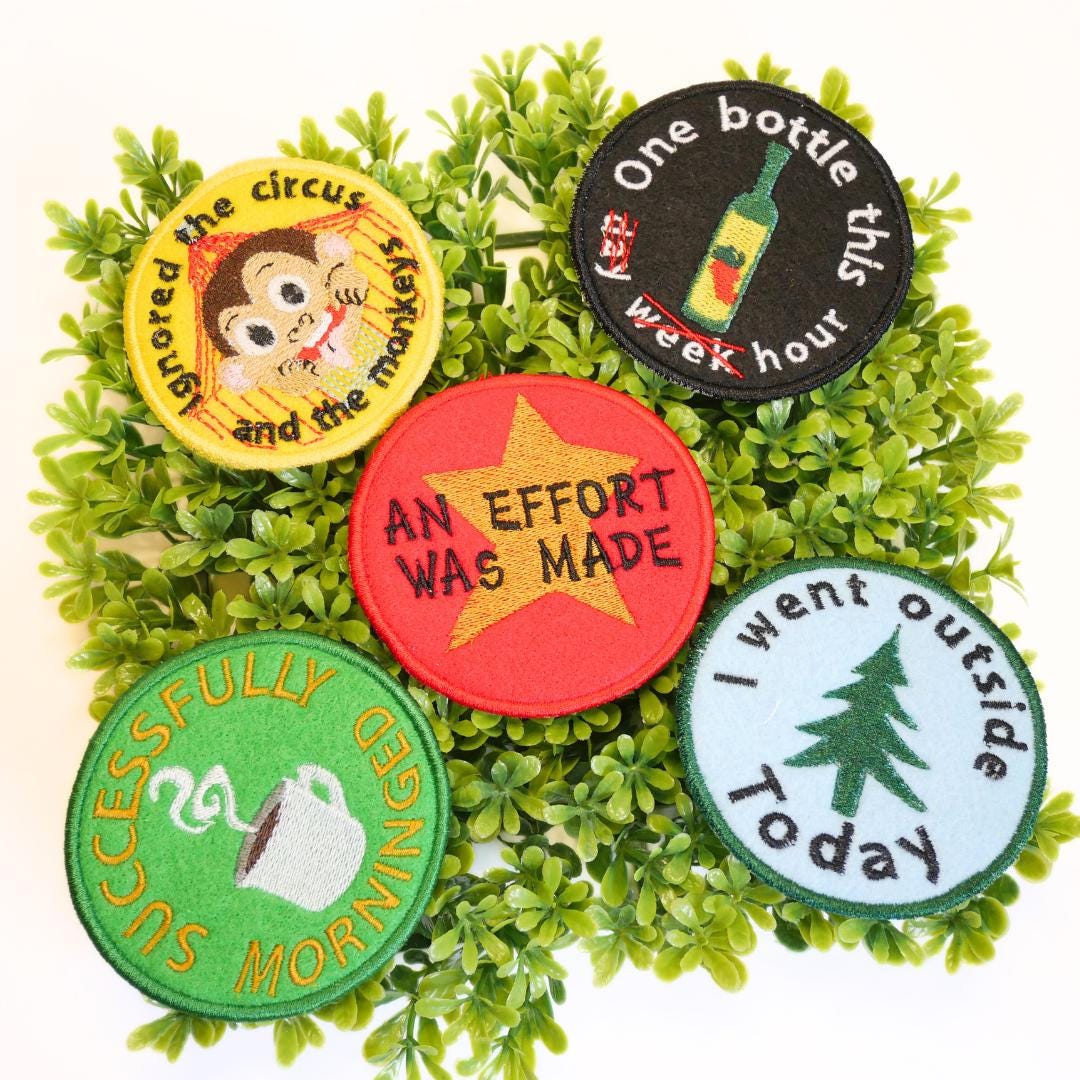 Adult Merit Badge Patch. Embroidered Patch. Iron on Patch. Sew on Patch ...