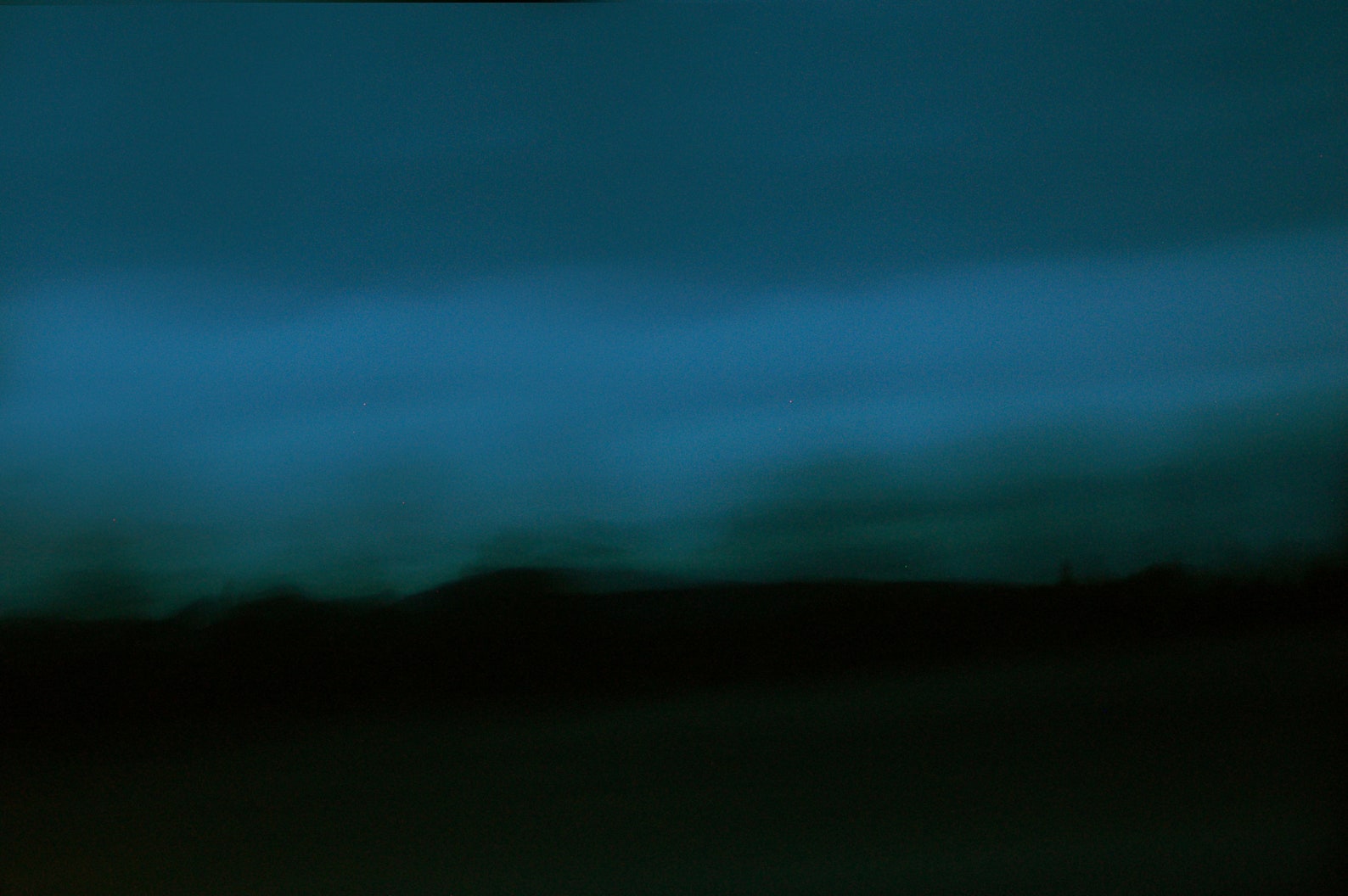 Blue Sunset - Fine Art Photograph - Sunset - Oregon - Teal - Abstract ...