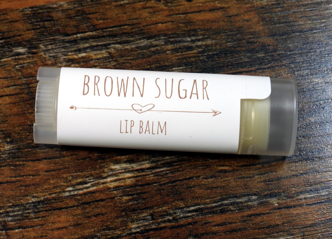 Brown Sugar Flavored Lip Balm, Maine Made, Handmade Lip Care, Lip ...