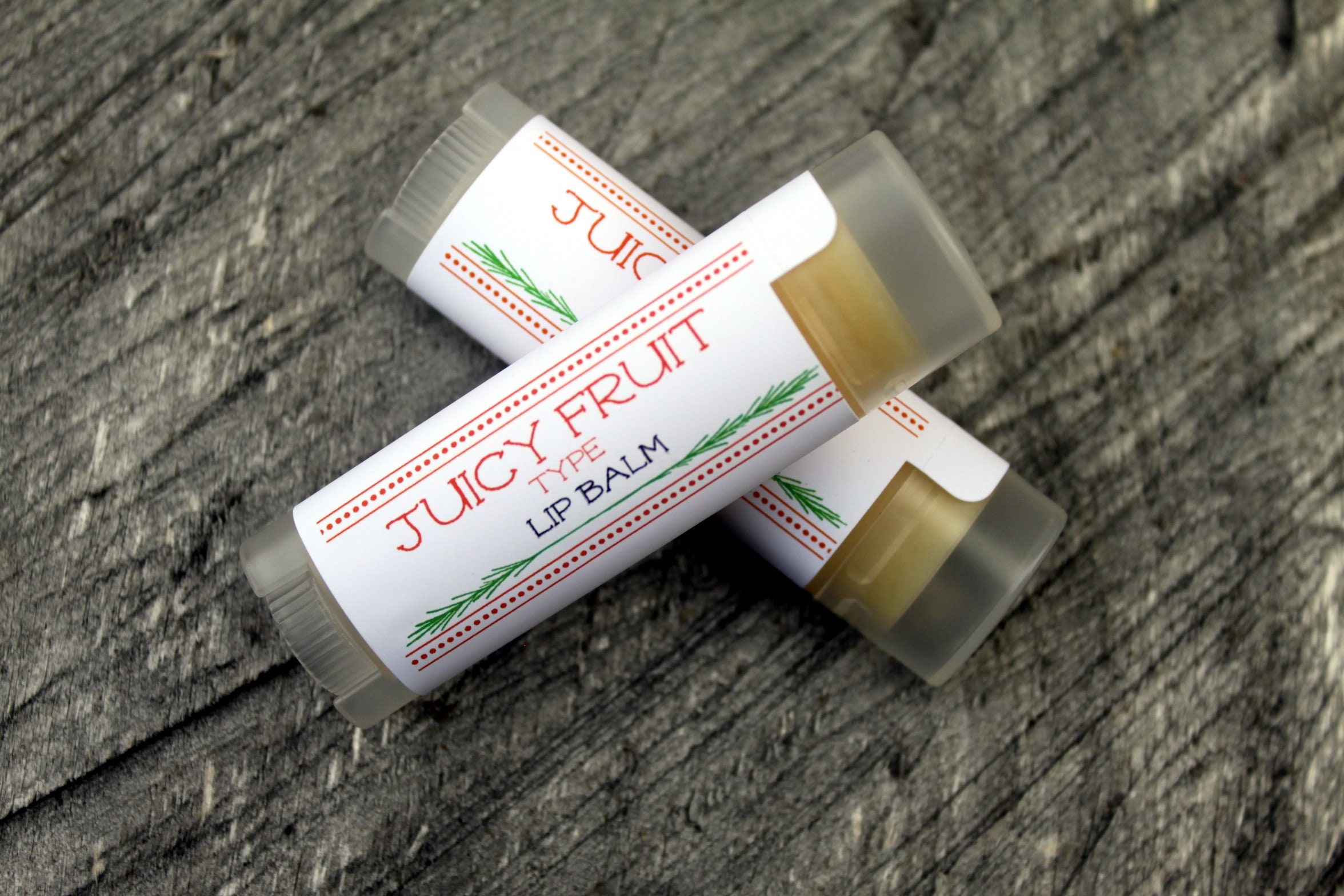Juicy Fruit Type Handcrafted Lip Balm Made in Maine | Etsy