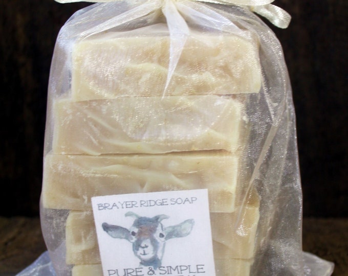 Pure & Simple With Ground Oatmeal Grab Bag ,nope Soaps ,soap Pieces ...