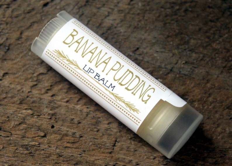Banana Pudding Flavored Handcrafted Lip Balm Organic Shea - Etsy