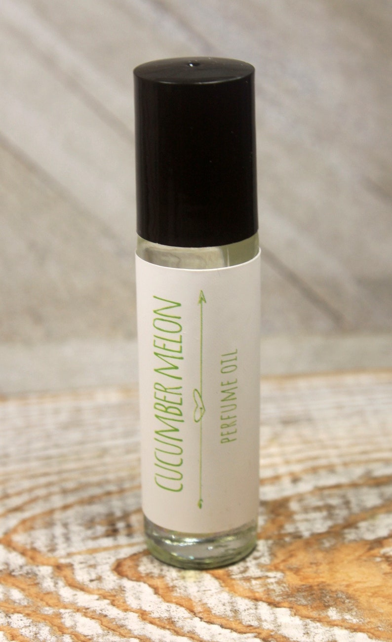 Cucumber Melon Scented Roll on Perfume Body Perfume Vegan - Etsy