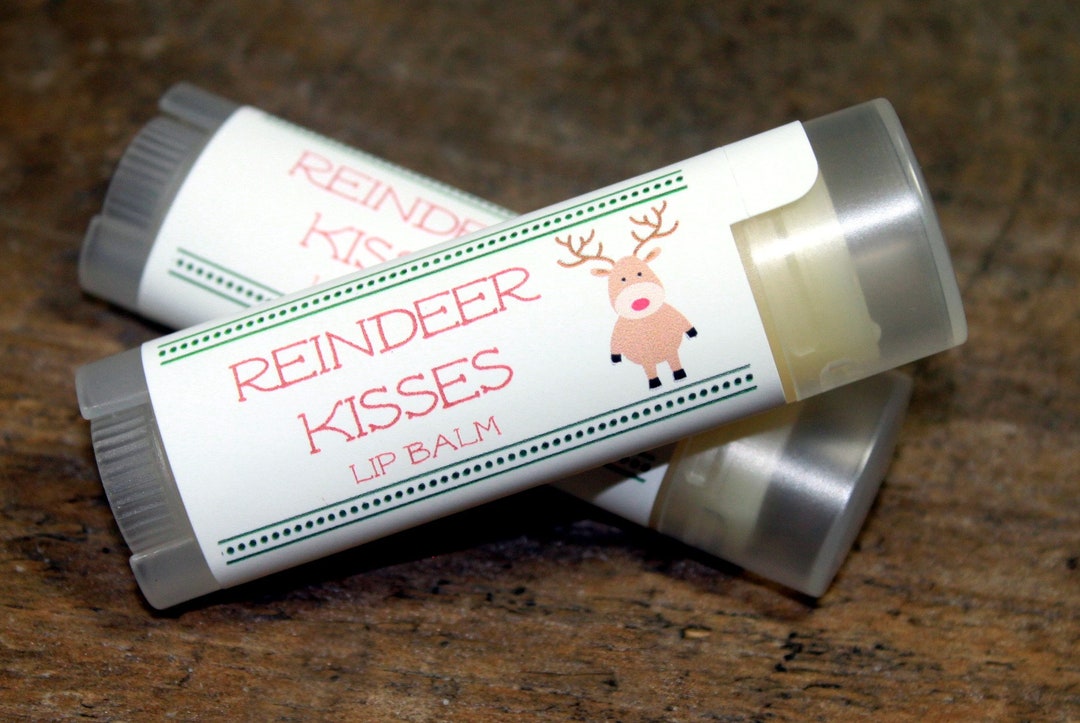Handcrafted Reindeer Kisses Lip Balm, Carrot Cake Flavor, Holiday Gift ...