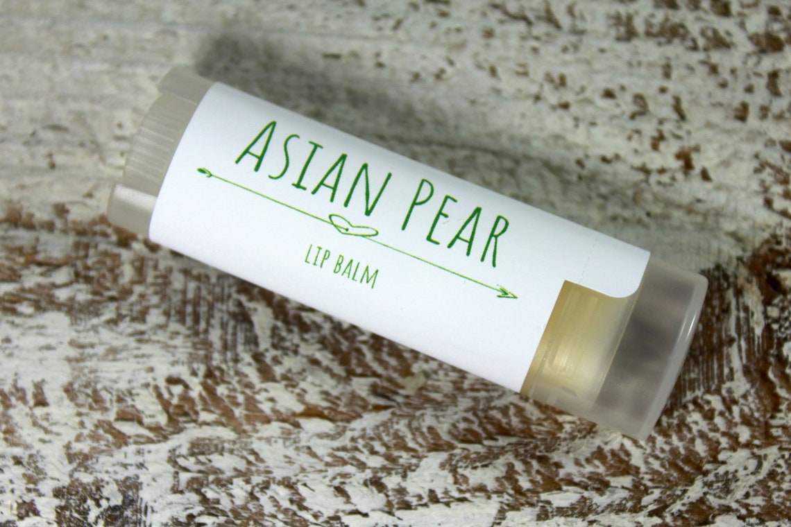 Asian Pear Flavored Lip Balm Pear Flavor Lip Care Asian - Etsy