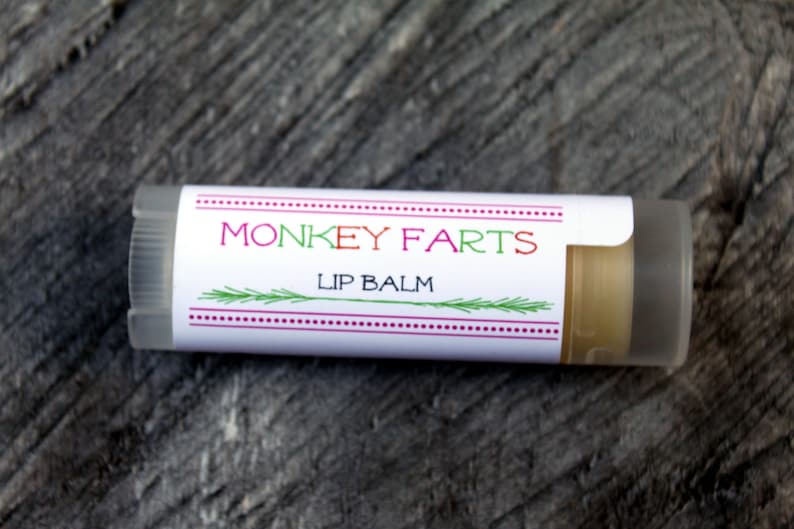 Monkey Farts Flavor Lip BalmHandcrafted Lip Balm Monkey | Etsy