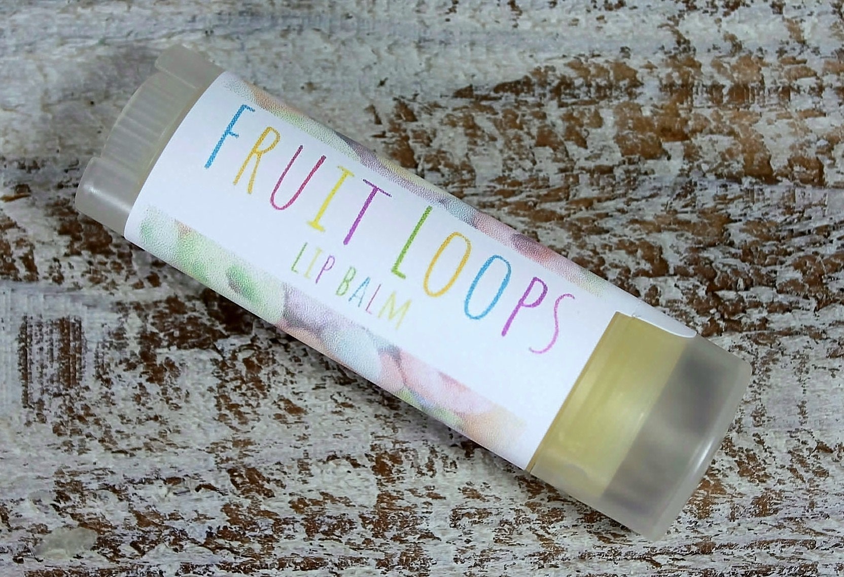 Fruit Loop Flavored Handcrafted Lip Balm, Cereal Flavored Lip Care ...