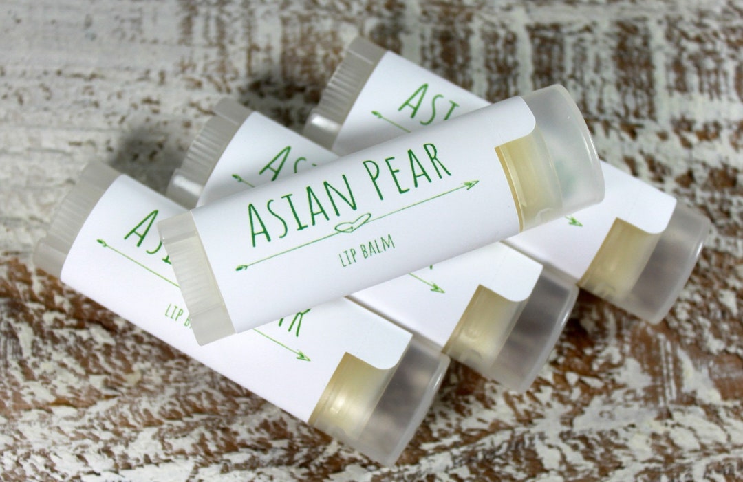 Handmade Asian Pear Lip Balm Set, Maine Made Lip Care - Etsy