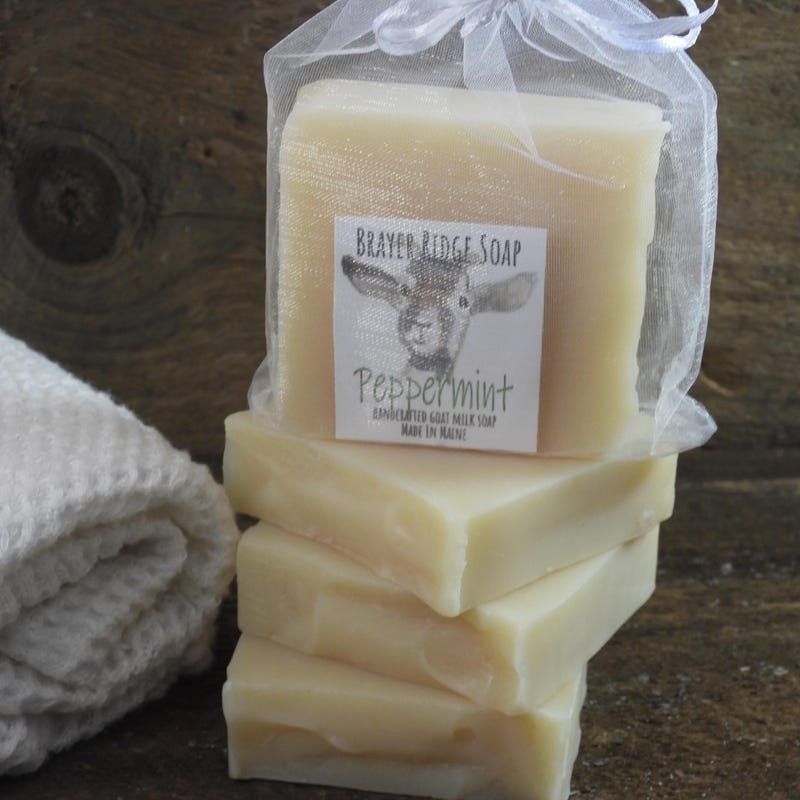 Peppermint Soap - Etsy
