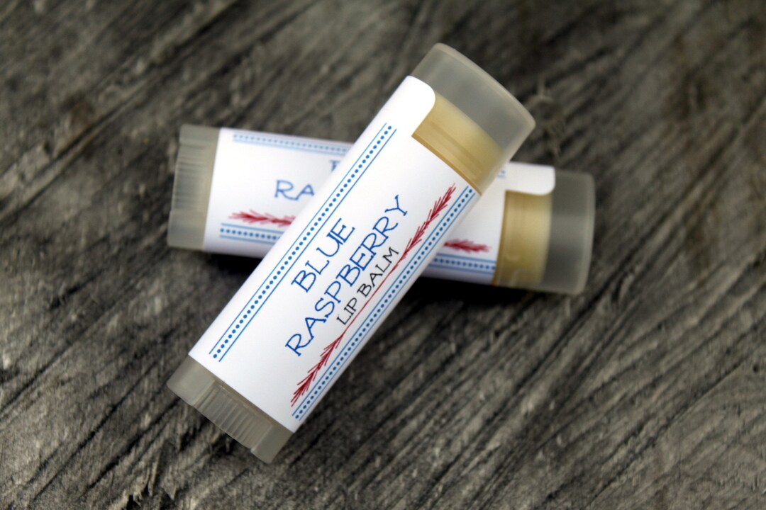 Blue Raspberry Flavored Handcrafted Lip Balm, Lip Butter Maine Made ...