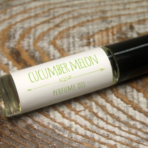 Cucumber Melon Scented Roll on Perfume Body Perfume Vegan - Etsy