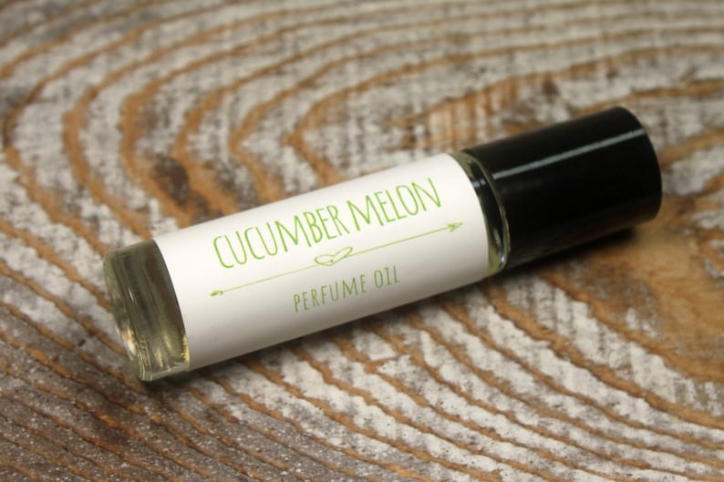 Cucumber Melon Scented Roll on Perfume Body Perfume Vegan - Etsy